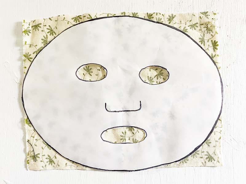 How to Make a Reusable Sheet Mask | Tiny Waste